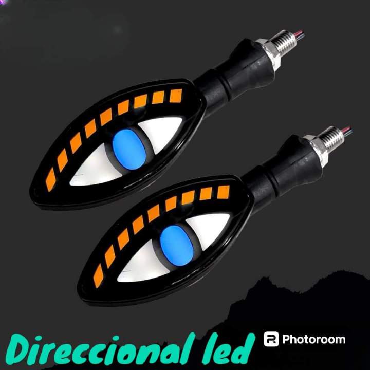 Big Boss Eye Style Bike Indicator With White DRL 2 Pcs Set | Daraz.pk
