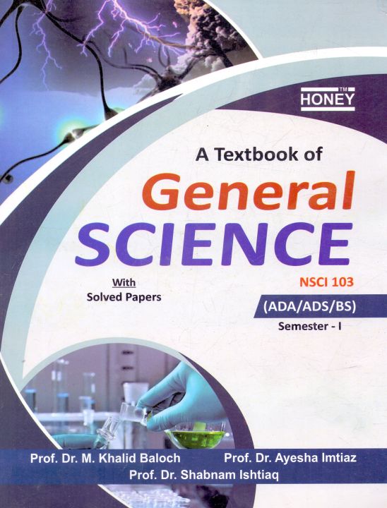 A Textbook of General Science with Solved NSCI 103 for ADA/ADS/BS ...