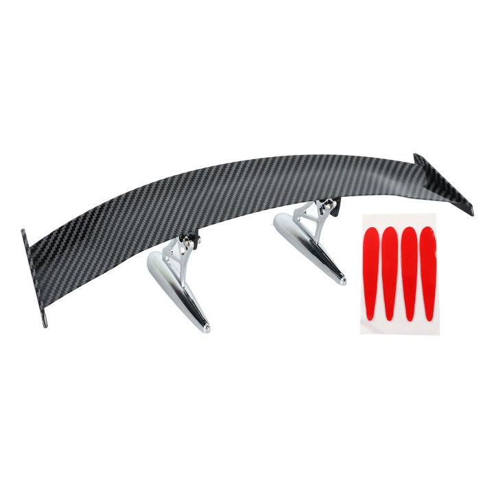 Car Trunk Spoiler Wing, Carbon Fiber Pattern GT Spoiler Wing for Car ...