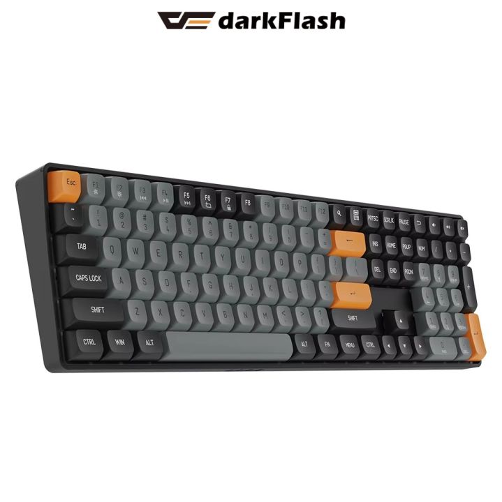 DarkFlash GD110 Wireless Mechanical Keyboard 110 Keys USB Type-C Wired ...