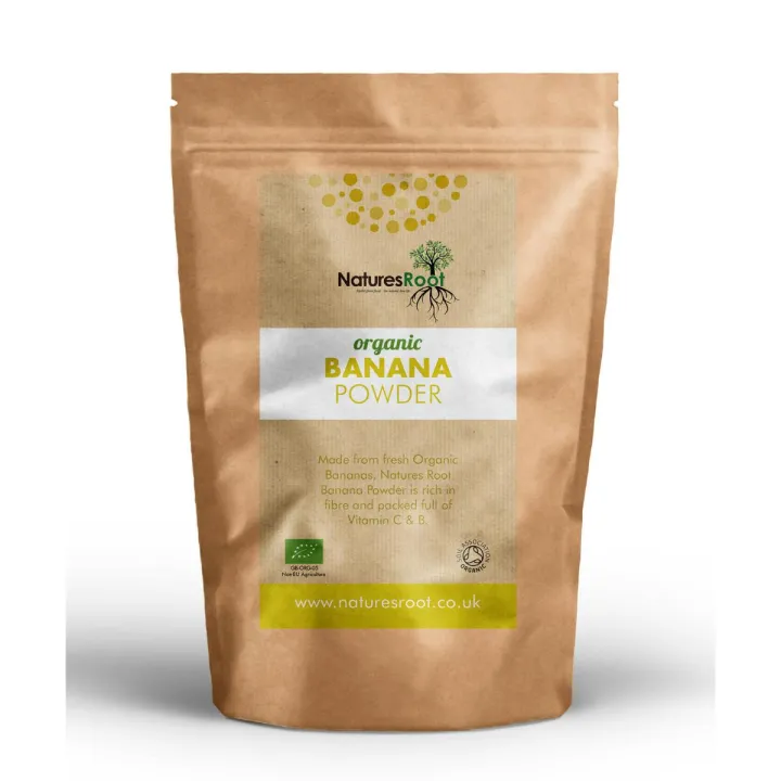 Organic Banana Powder - Natures Root - Fibre Natural Fruit Flavour ...