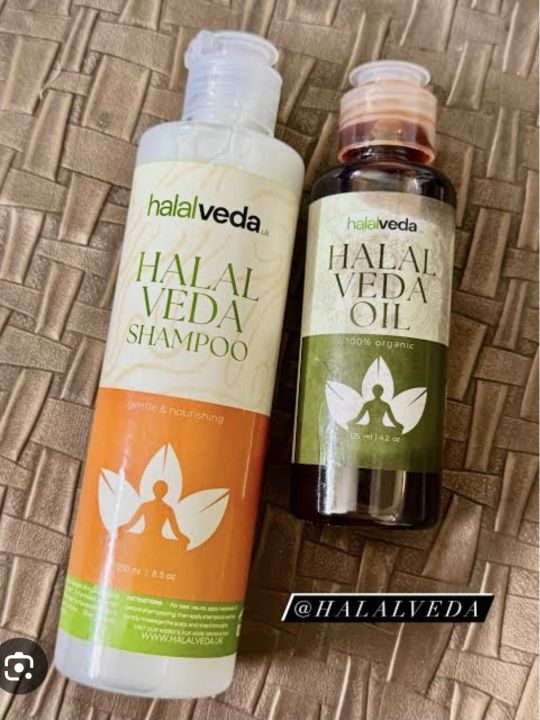 Halal Veda Herbal Hair Oil & Shampoo – 100% Halal Certified | Natural ...
