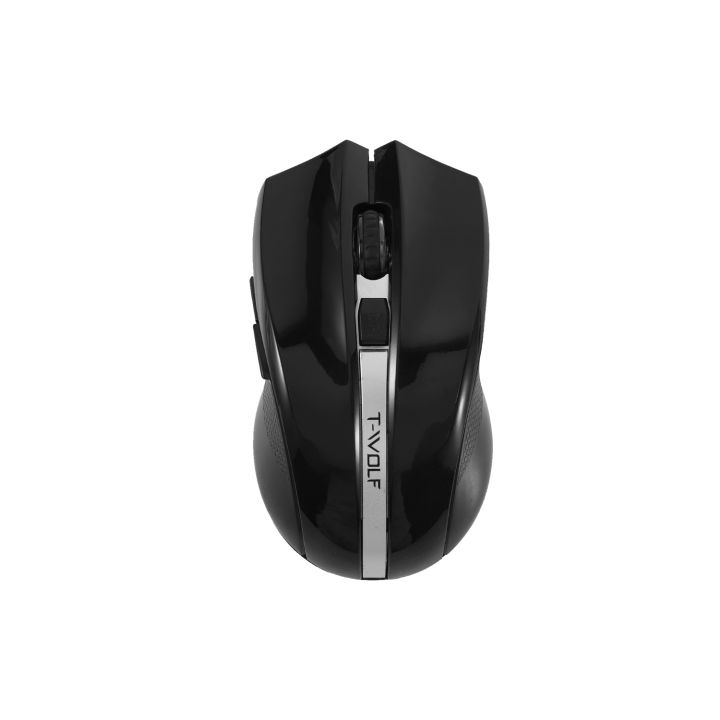 T-WOLF Q5 2.4GHz Wireless Silent Computer Mouse 1800 DPI Adjustable ...