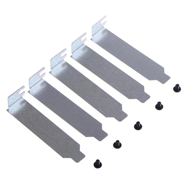 5pcs/lot 8cm Silver PCI Slot Cover PC Computer Case Dust Filter ...