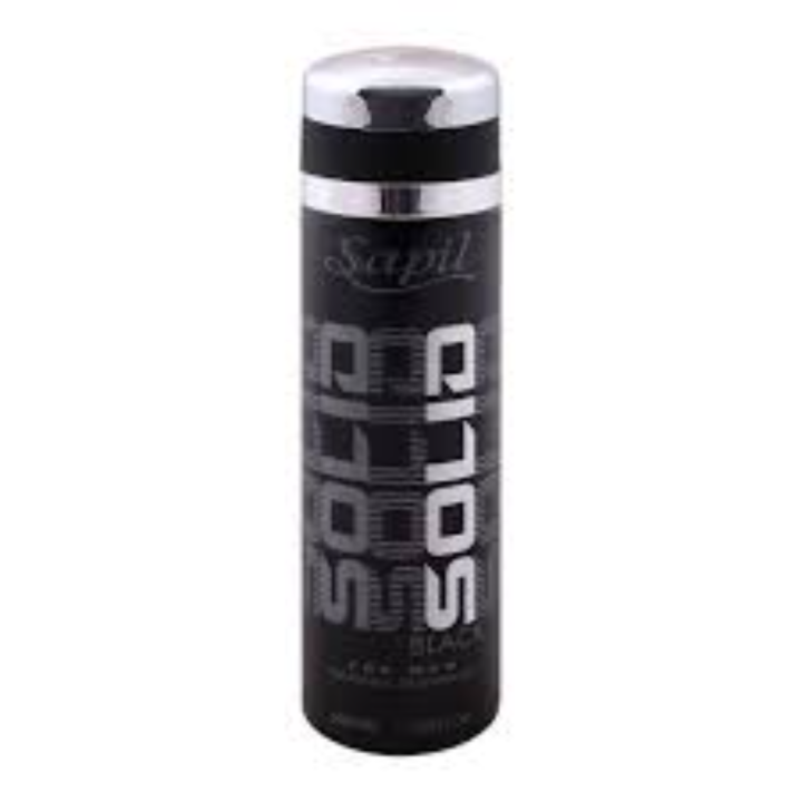 SAPIL NICE FEELING BLACK DEODORANT FOR MEN 200ML | Daraz.pk