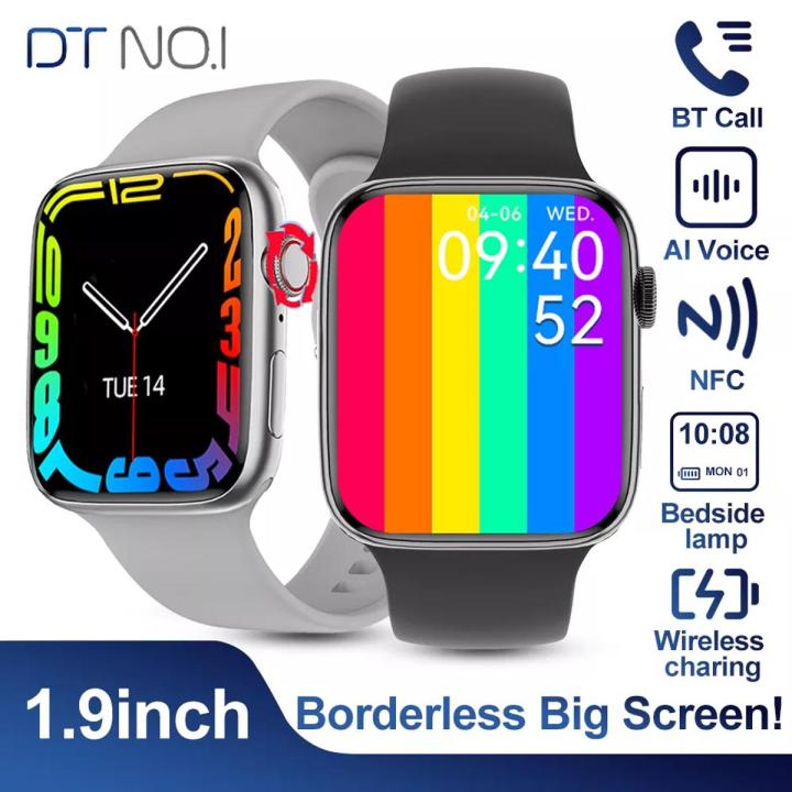 DT NO. 1 SmartWatch Series 7 | NFC | 1.9" HD Screen | Always On Display | 500 Plus Watch Faces ...