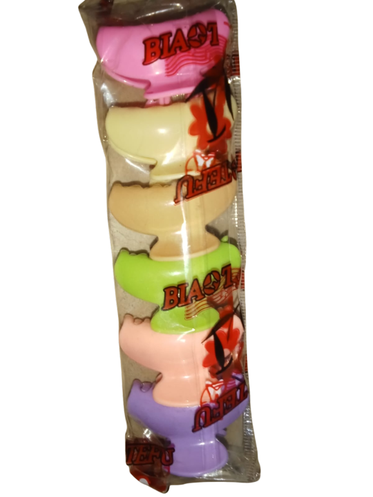 Pastel Hair Claw Clip for Girls – 5-Piece Set | Strong Grip Hair Clips ...