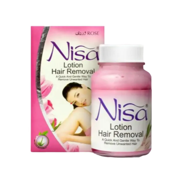 Nisa Hair Removal Lotion Jar Rose Fragrance 120 ml | Daraz.pk