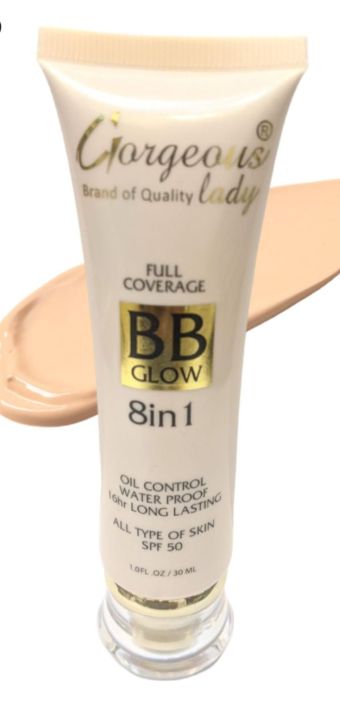 Long Lasting BB Foundation | Gorgeous Lady 8in1 BB Cream | Daraz.pk
