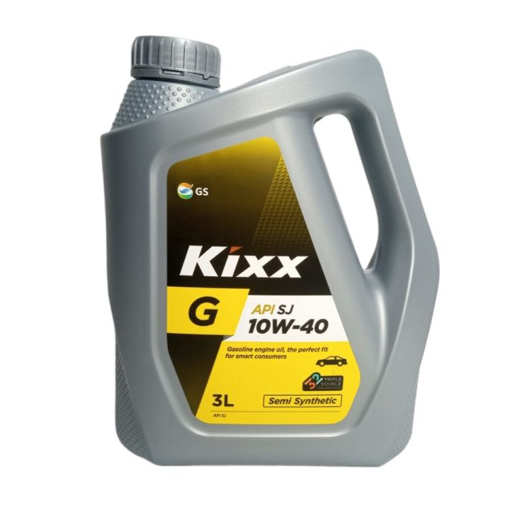KIXX G -API/SJ 10W40 ,3-LITERS Semi Synthetic ENGINE OIL | Daraz.pk