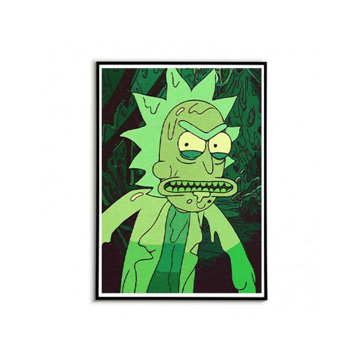 Rick & Morty Rick Sanchez TV Show Posters Vinyl Paper Quotes Vintage ...