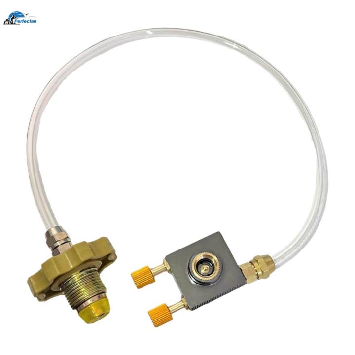 Gas Tank Refill Adapter Dural Valves for Gas Bottle Cylinder Tank ...