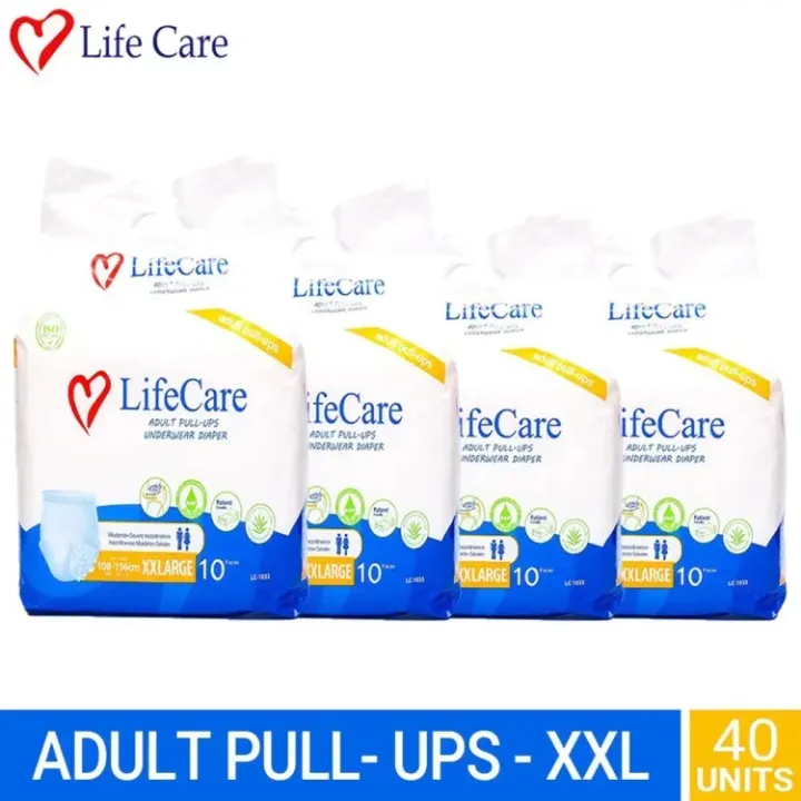 Adult Incontinence Pants for Men and Women - Pull Up Maxi Dry Underwear ...