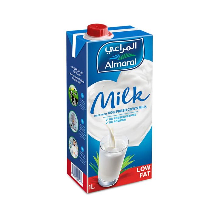 ALmarai l low fat milk ong life milk (Made in Saudi Arabia) | Daraz.pk