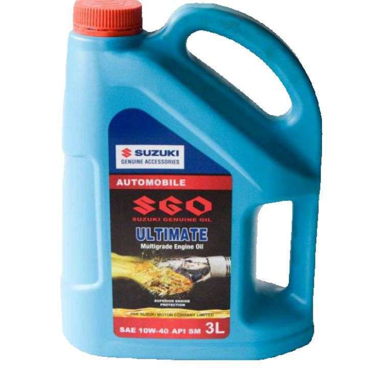 SGO Suzuky Genuine Oil 10W-40 – Ultimate 3L | Daraz.pk