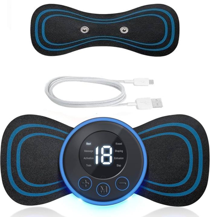 Portable EMS Electric Neck Massager – Smart Cervical Pain Relief ...