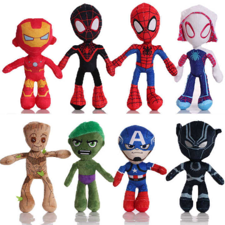 Anime Movie Marvel Avengers Parallel Universe Spiderman Plush Toy ...