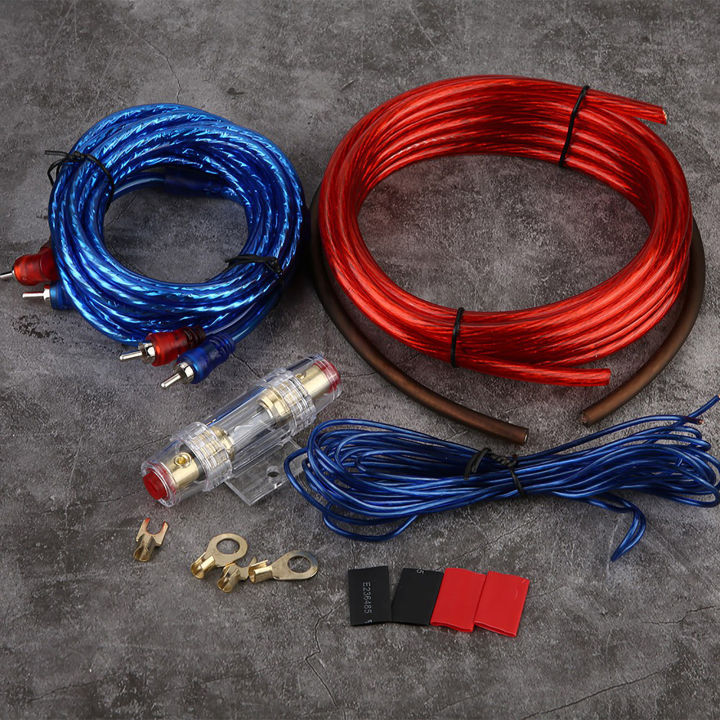 Car Audio Subwoofer Amplifier Speaker Installation Wire Cable Kit with ...