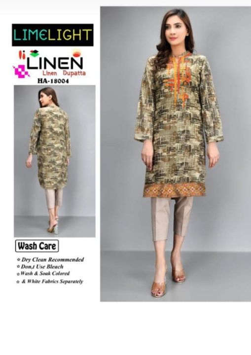 Marina Fabric Neck Embroidery Unstiched 3pc suit Special Design | Daraz.pk