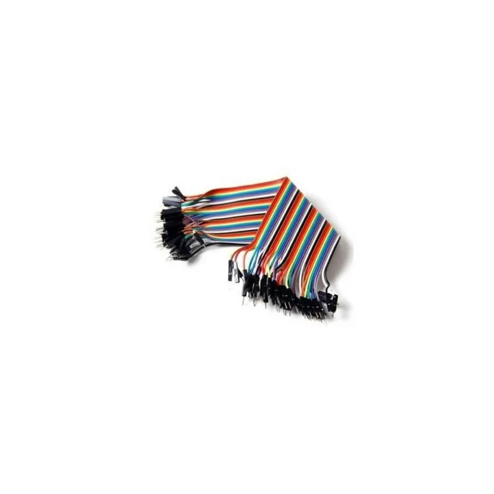 Arduino Jumper Cable - Male to Male - 30cm - Ribbon Cable | Daraz.pk
