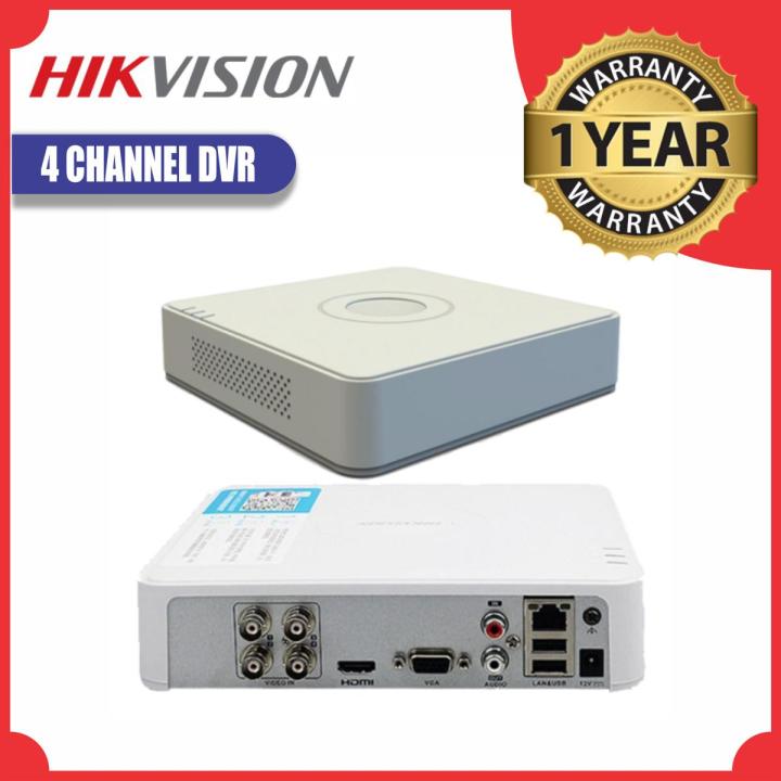HIKVISION DVR 4 Channel Original 7104HGHI Turbo HD DVR | Daraz.pk