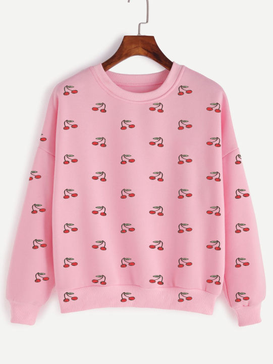 NEW TRENDY WINTER COLLECTION PREMIUM QUALITY CHERRY ALL OVER PRINTED ...