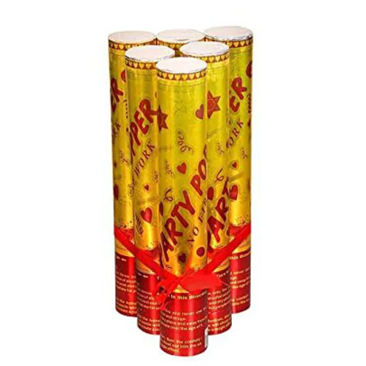 Small Party Popper Party Poppers (Size 10 cm )for Wedding , Anniversary ...