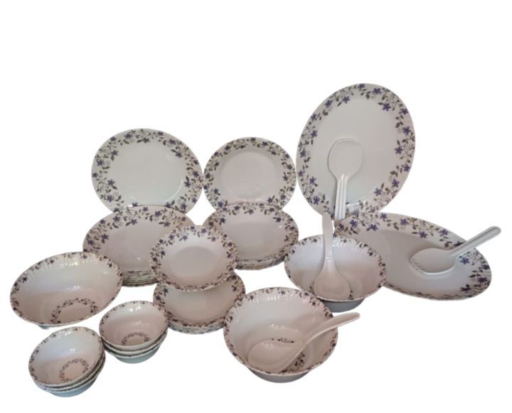 Dinner Set Melamine 34 Pieces Set 6 Person Serving | Daraz.pk