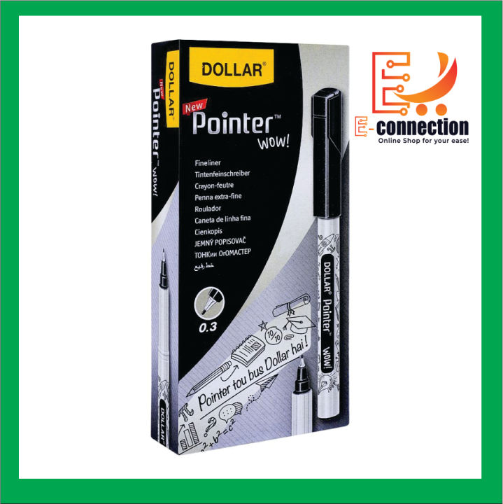 Dollar Black Pointer WOW 10's Regular Box | Daraz.pk