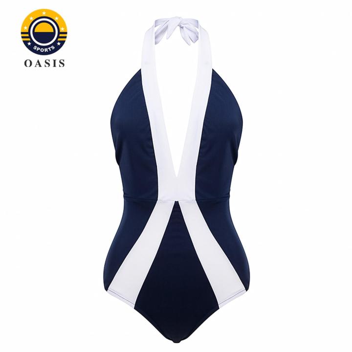 Oasis Swimwear Bandage Backless Swimsuit | Daraz.pk
