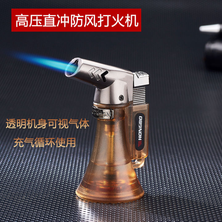 BK854Creative Transparent Miniature Small Welding Torches Spray Lighter ...