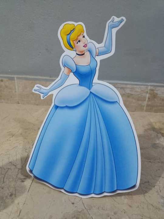 Princess Cinderella Cartoon Theme Cutout Standee and Tabletop for ...