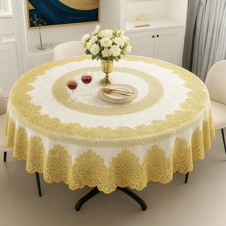 Round Table Cover – Center Table Mat – New Stylish Design – Available ...