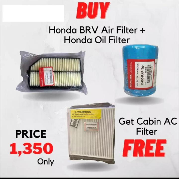 HONDA BRV OEM FILTERS BUNDLE SPECIAL OFFER | Daraz.pk