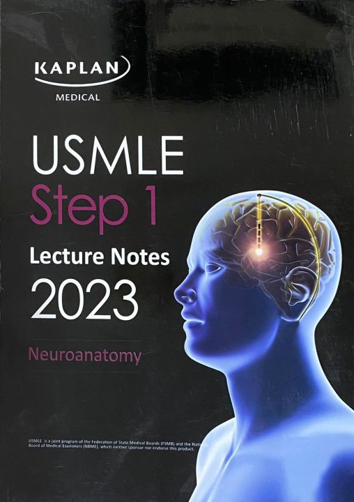 Kaplan Usmle Step 1 Neuroanatomy Lecture Notes 2023 Darazpk 