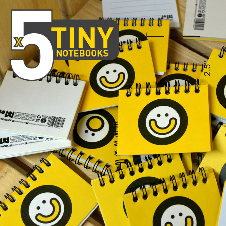 Paperwork Notepad Pack of 5 Cute Emoji 3"X2.5" Premium Design | Daraz.pk