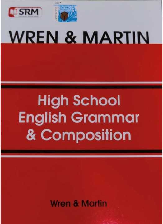 HIGH SCHOOL ENGLISH GRAMMAR AND COMPOSITION WRITTEN BY WREN AND MARTIN BEST SELLING BOOK | Daraz.pk