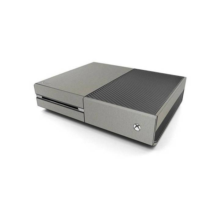 XBOX ONE Grey Brushed Metal Texture Skin | Daraz.pk