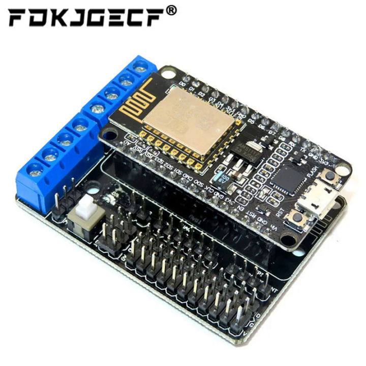 Nodemcu Motor Shield Board L293d For Esp 12e From Esp8266 Esp 12e Kit