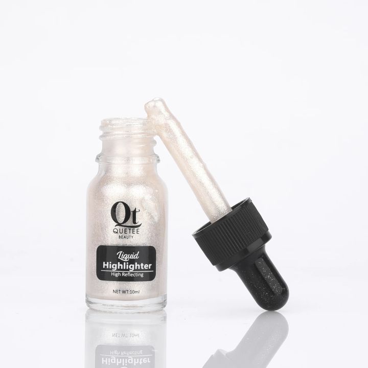 Liquid Highlighter Silver Soft Shimmer Glow Blendable Illuminating Face ...