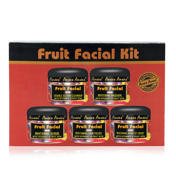 Glomesh AHA Fruit Facial 5in1 Box Kit | Daraz.pk