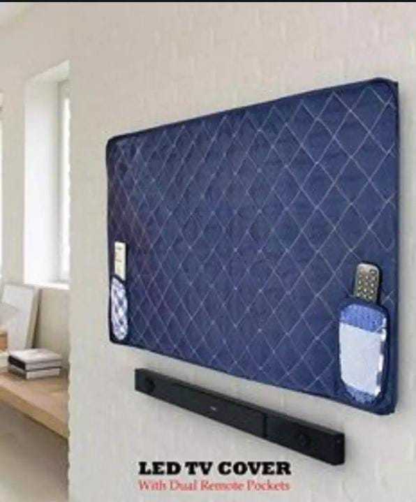 Quilted Cotton Fabric Fancy Lcd Cover Dustproof and Scratch proof with ...