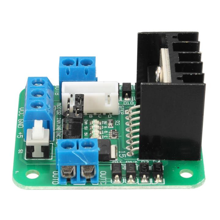 L298N Tools DIY Dual H Bridge DC Stepper Motor Drive Controller Board ...