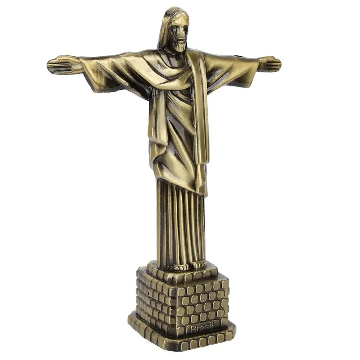 Brazil Christ Statue Model Tourism Souvenirs World Famous Landmarks ...