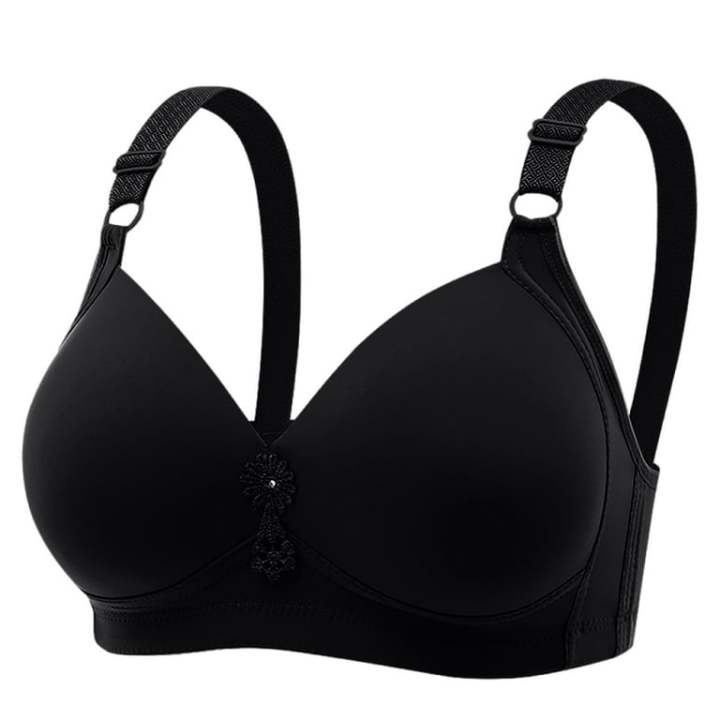 Plain Foam Padded Bra for Women, Soft Push-Up, Adjustable Straps, Non ...