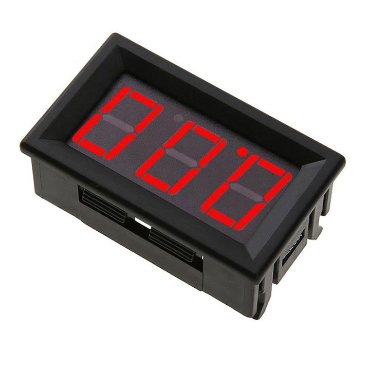 Digital Voltmeter 2-wire DC 5V To 120V Voltage Digital Display ...