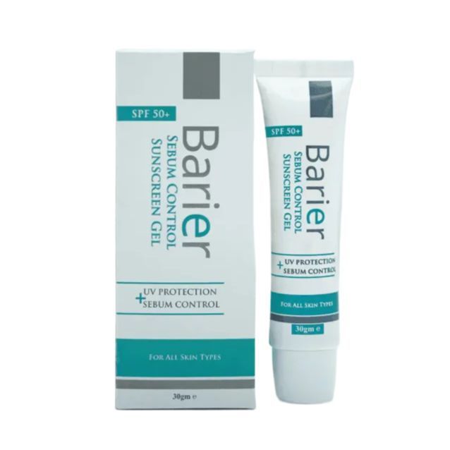 Barrier Sebum Control Sunscreen Gel SPF 50+ | Matte Finish • Broad ...