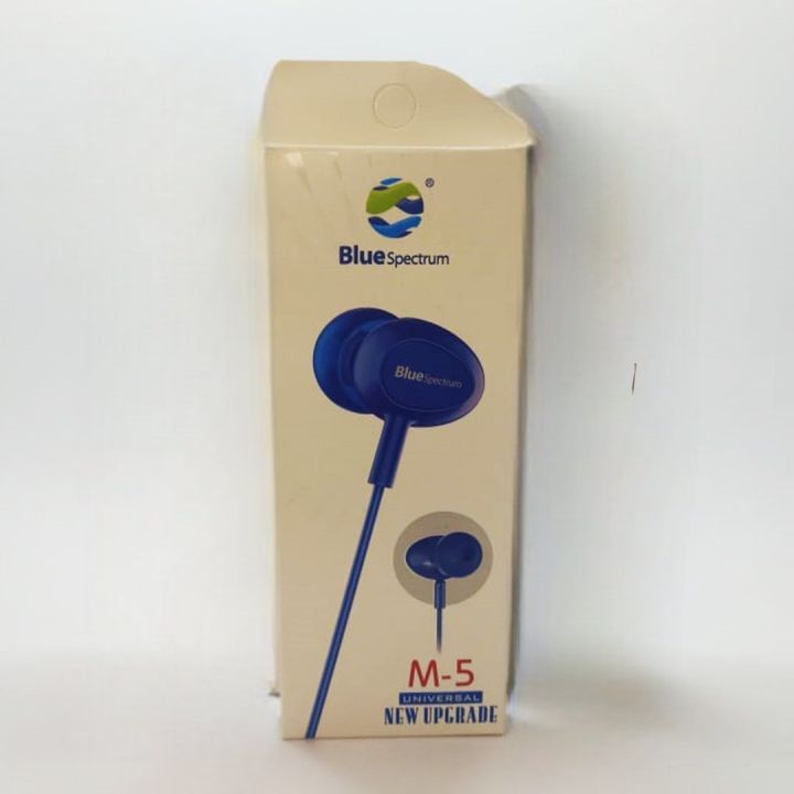 M5 handsfree Blue spectrum 100% Original pure Imported Handfree high ...