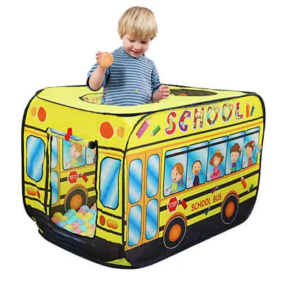 School bus tent house - Kids Pop-up Tent, Pop-up Tent for Kids ...