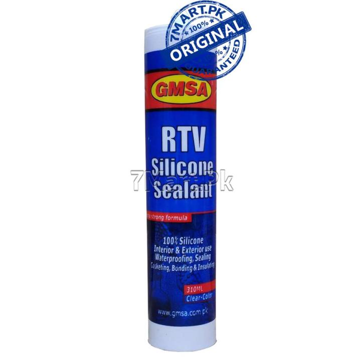 GMSA RTV Silicone Sealant Clear 310ml | Daraz.pk